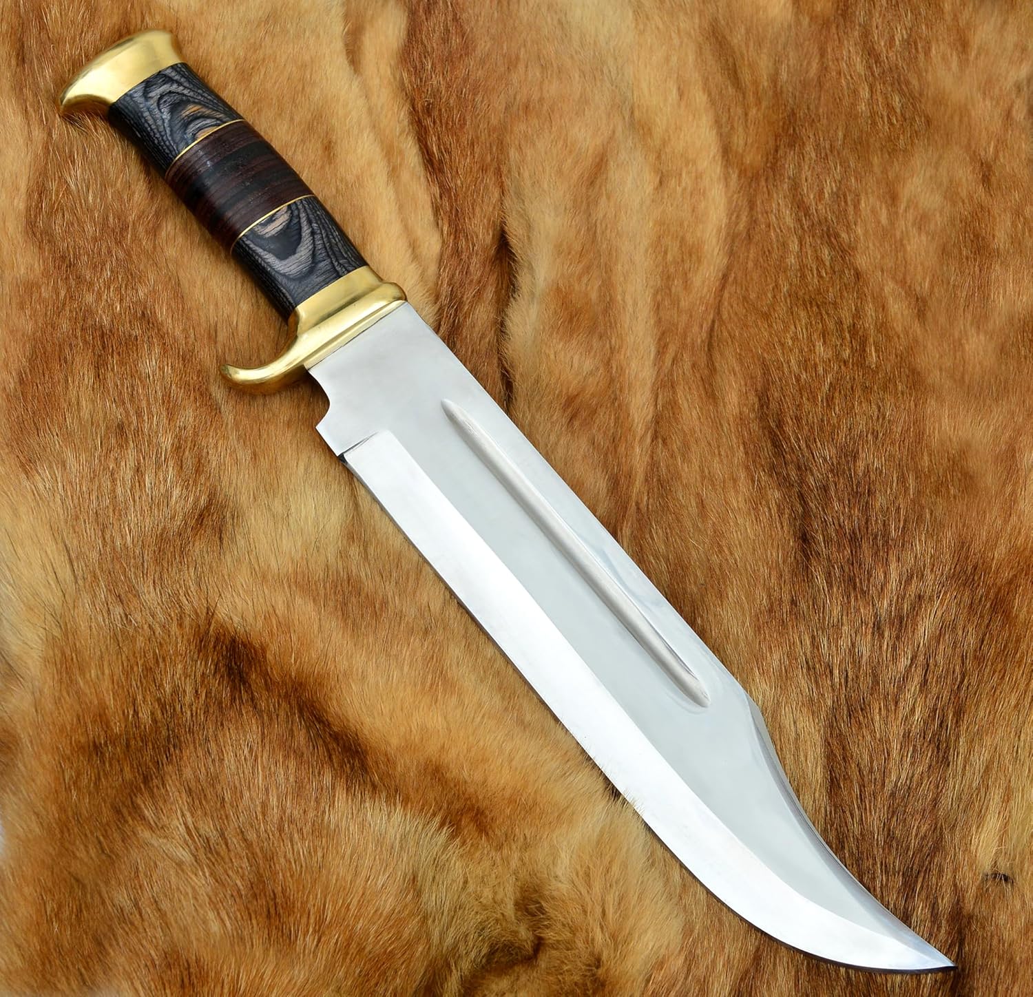 D2 18 Inches Large Crocodile Dundee Bowie Knife with Nepal | Ubuy