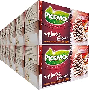 Pickwick Spices Winter Glow Zwarte Thee met Specerijen en Sinaasappel ...