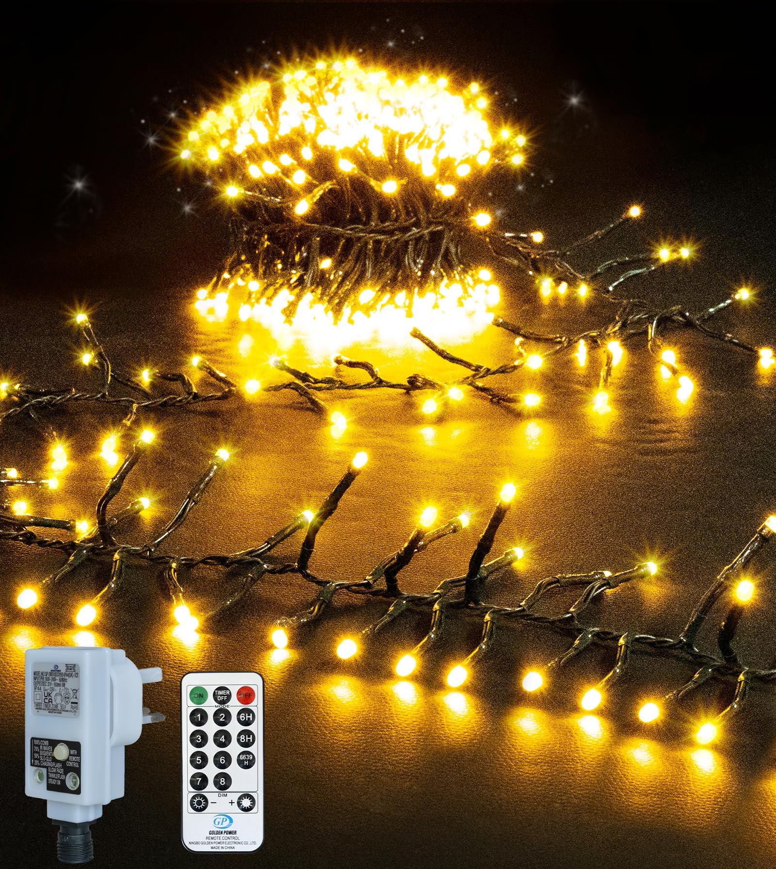 Premier Decorations Premier Decorations-960 Multi Action Cluster LED ...