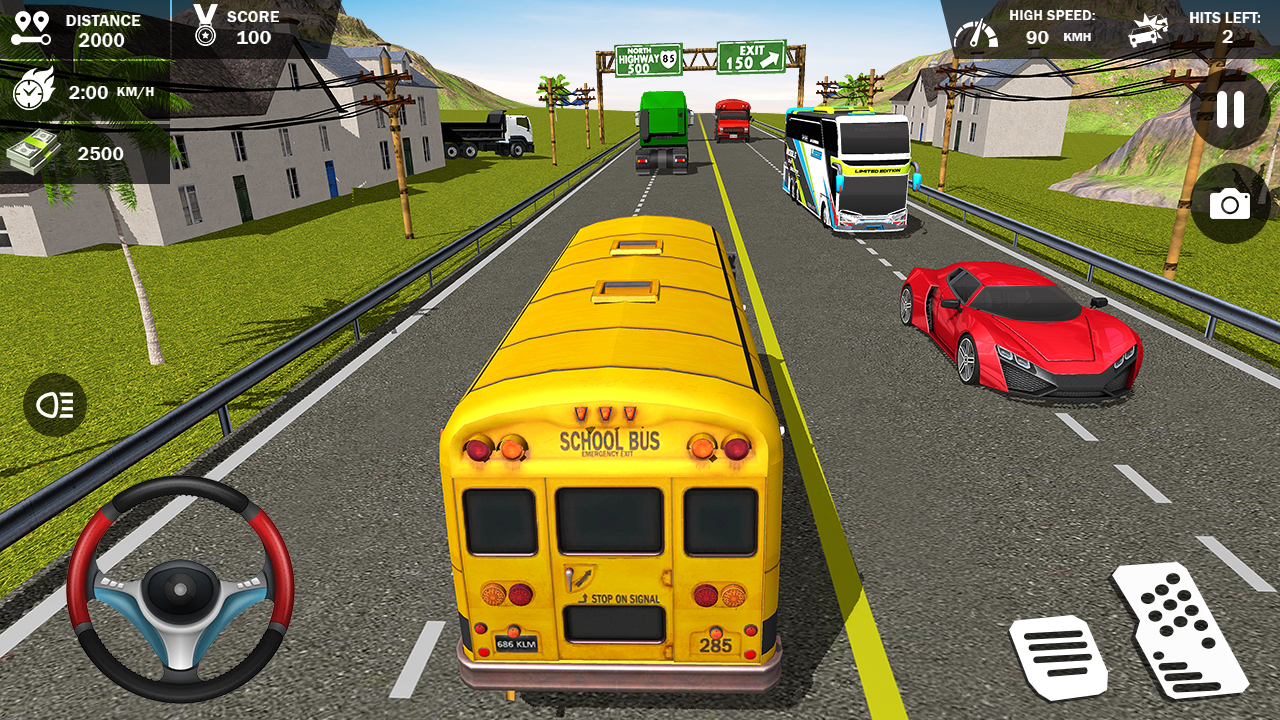 High School Bus Racing and Driving Simulator 3D - App on Amazon Appstore