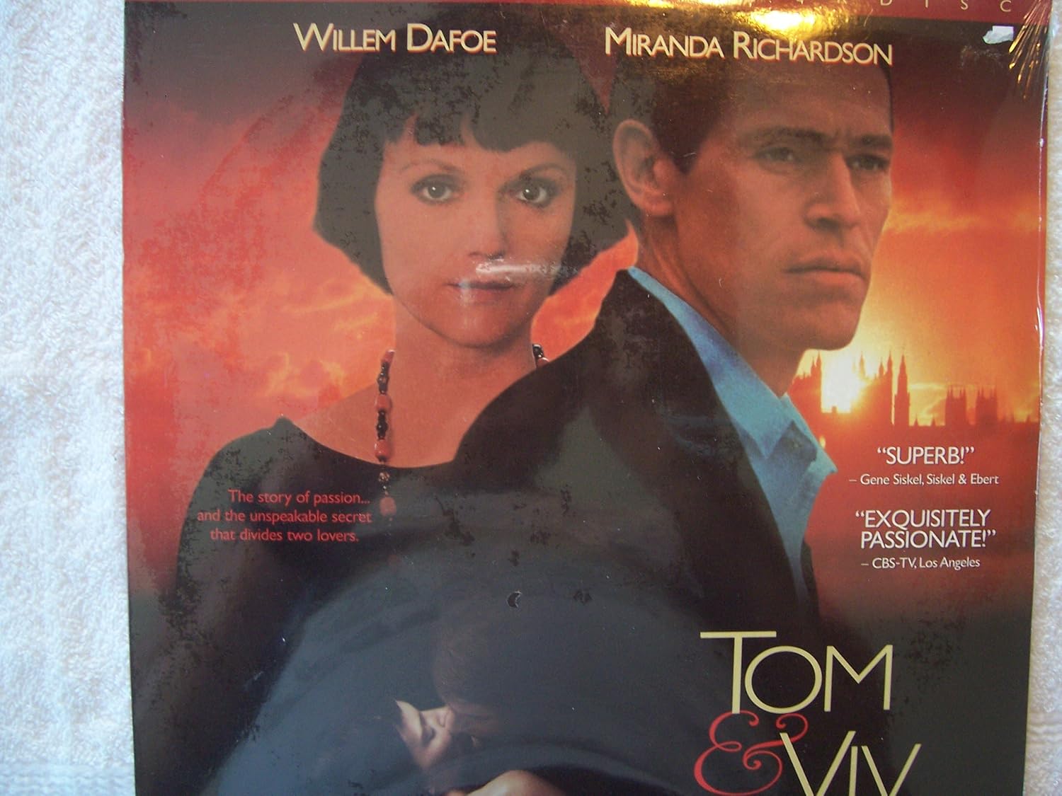 Amazon.com: Tom & Viv Laserdisc (Not Dvd) : Willem Dafoe, Miranda ...