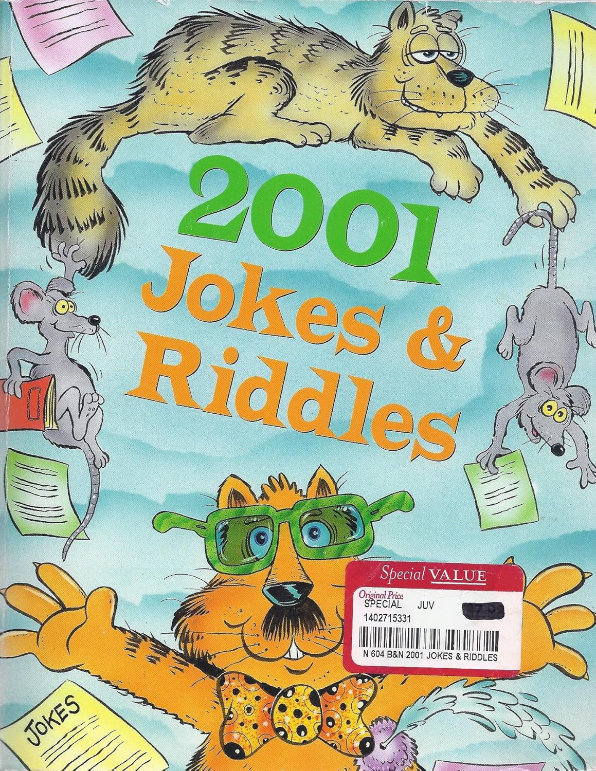 2,001 Jokes & Riddles: Fox, Lori Miller: 9781402715334: Amazon.com: Books