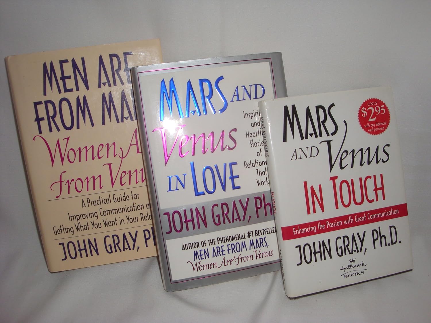 Lot of 3 John Gray, Mars and Venus, Books: John Gray: Amazon.com: Books