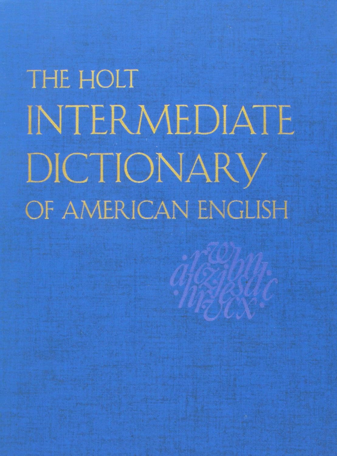 The Holt Intermediate Dictionary of American English: Holt: Amazon.com ...