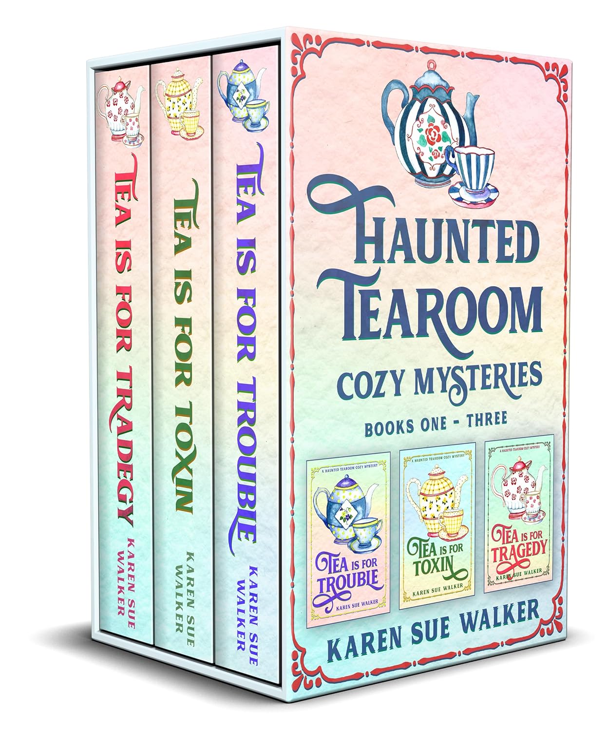 Haunted Tearoom Cozy Mysteries: Books 1-3 - Kindle edition by Walker, Karen Sue. Mystery ...