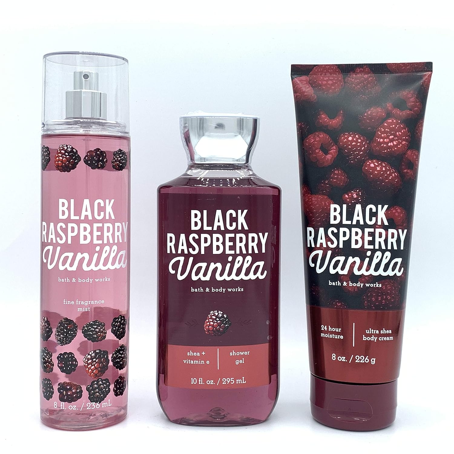 Amazon.com : Bath & Body Works Signature Collection" Black Raspberry ...