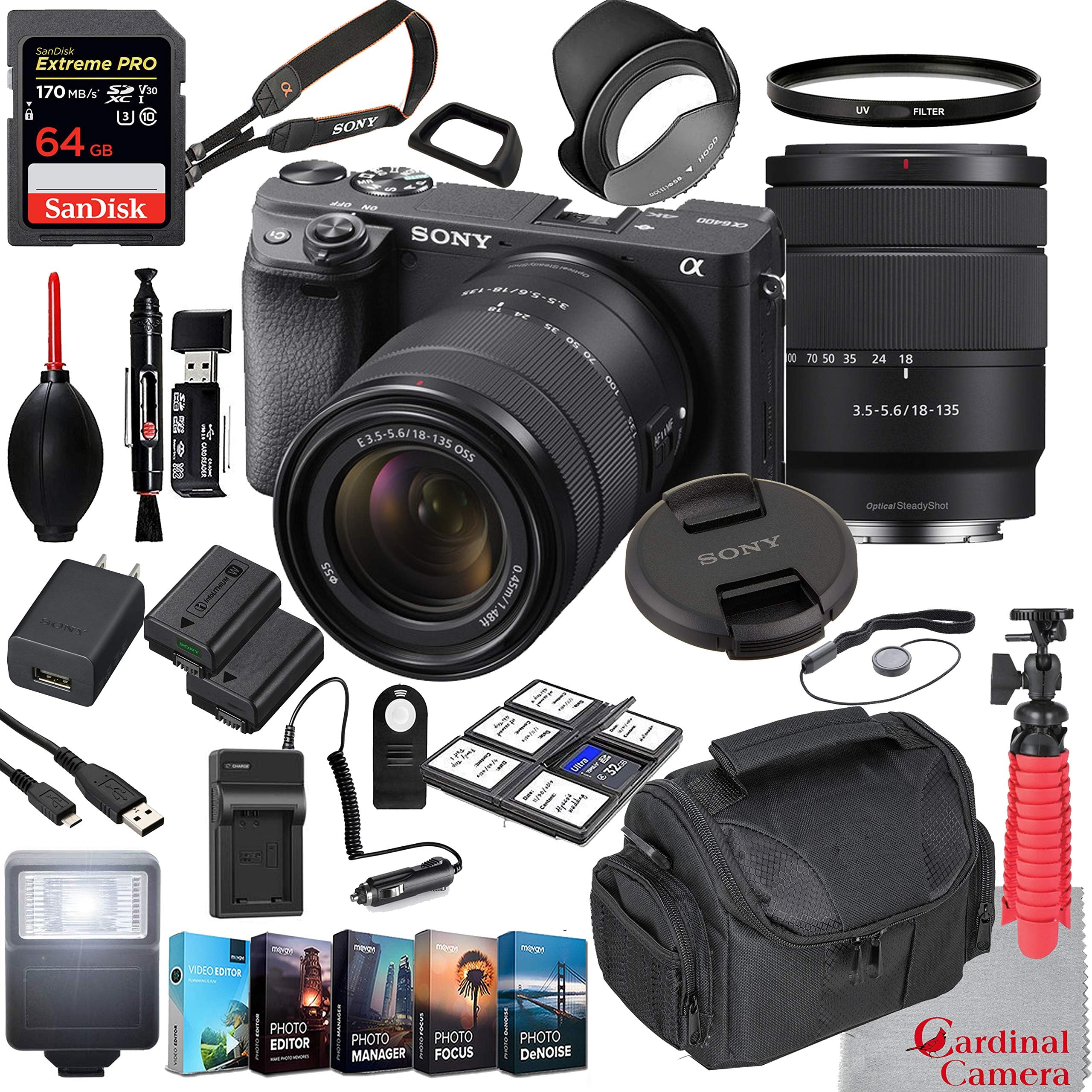 Amazon.com : Sony Alpha a6000 Mirrorless Camera with 16-50mm and 55 ...