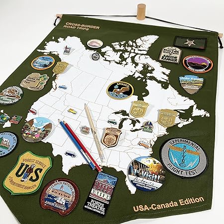 Amazon.com: National Park Junior Ranger Badges Display Banner / Enamel ...