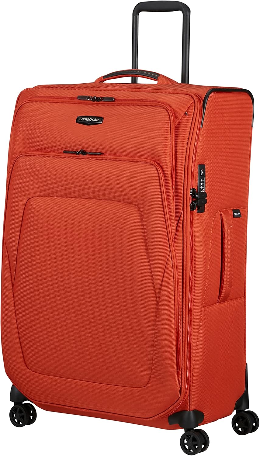 Samsonite Spark SNG Eco Spinner L Valise Extensible Orange Maple Orange ...