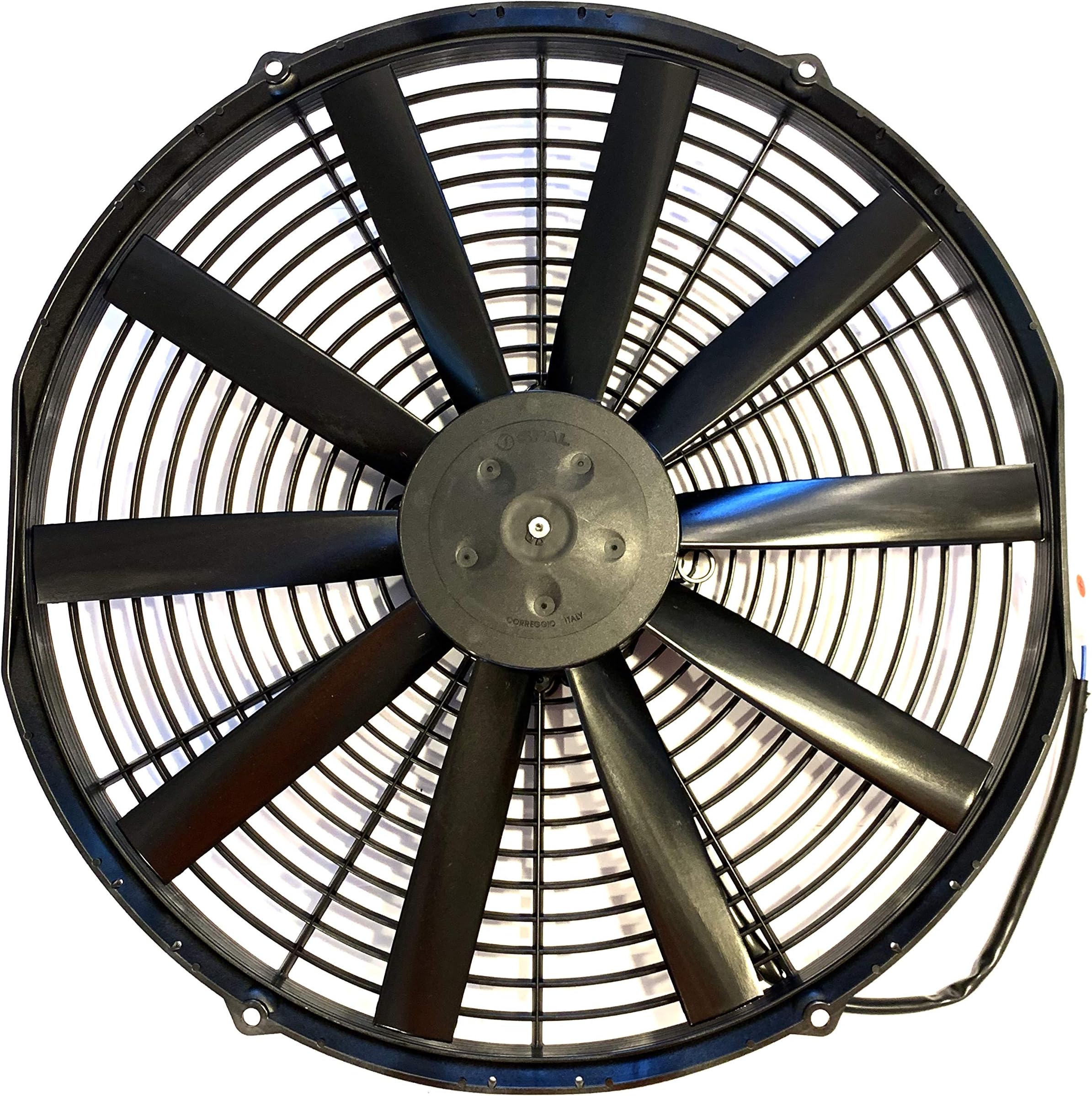 Amazon.com: Spal 30102048 Pusher Fan (16In High Performance ; Curved ...