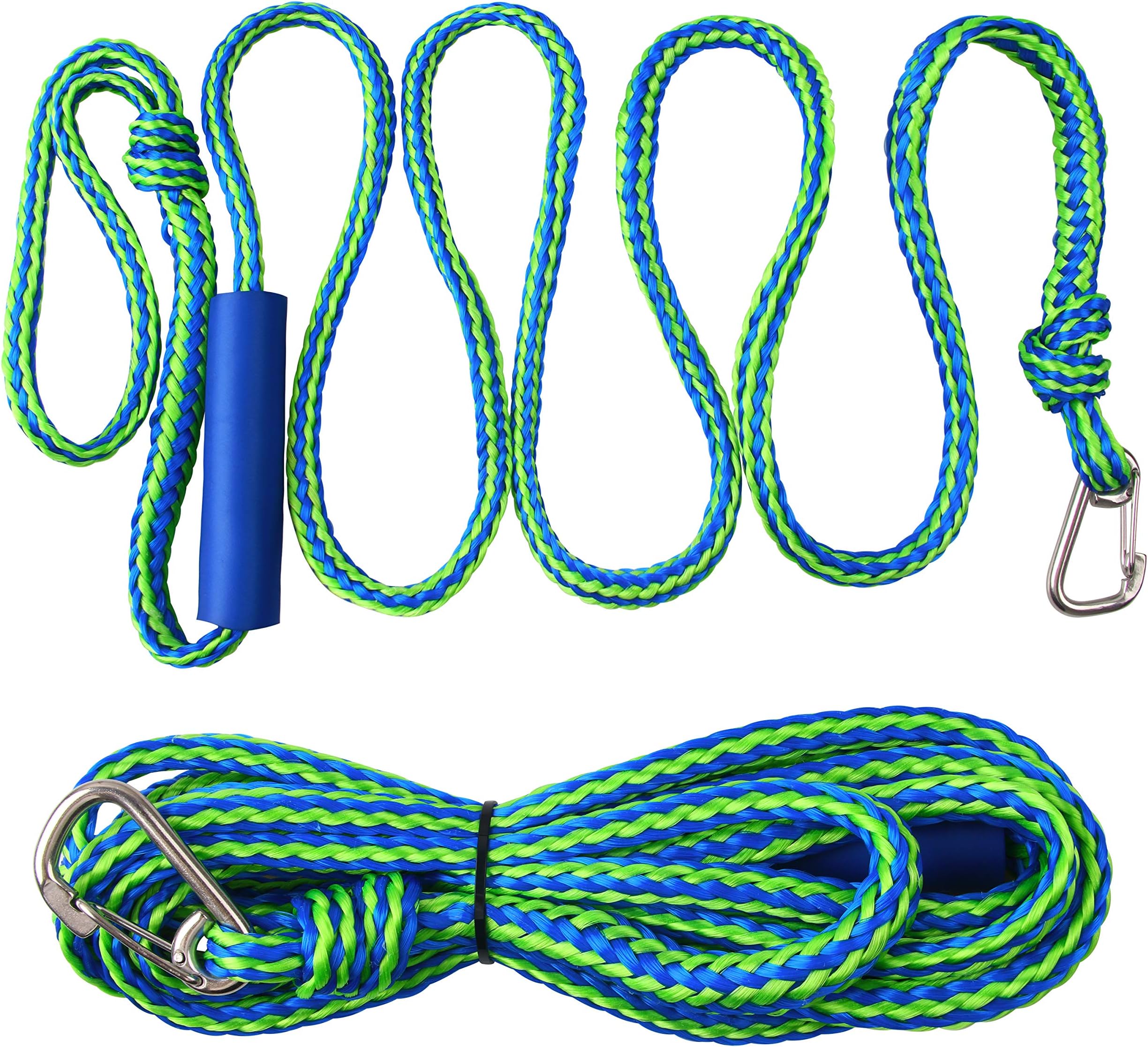 Amazon.com: ISURE MARINE Kayak Tow Rope with Clip Dock Lines Heavy Duty ...