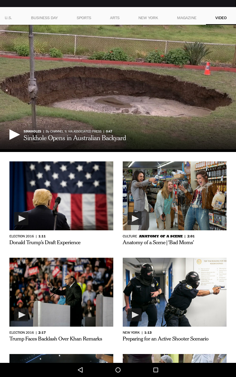 NYTimes - Breaking Local, National & World News - App on Amazon Appstore