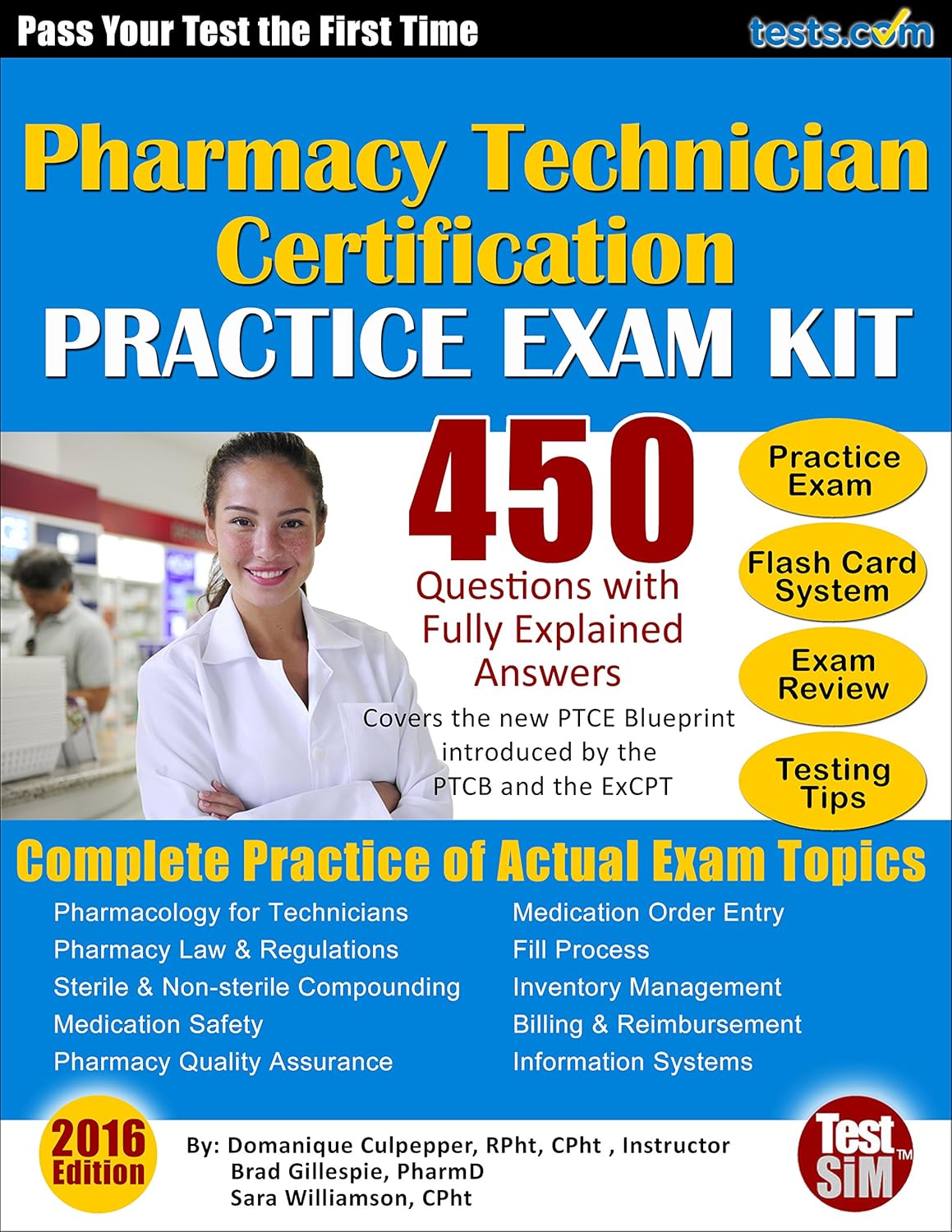 Amazon.com: Pharmacy Technician Practice Exam Kit: 450 Questions with ...