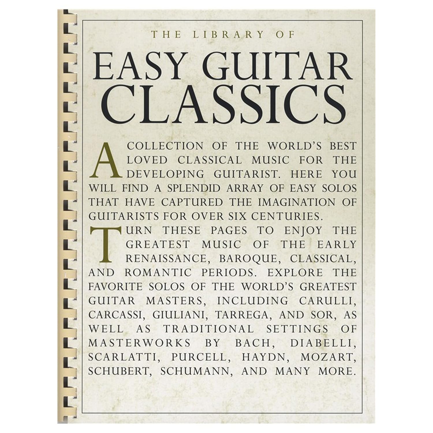 Amazon | The Library Of Easy Guitar Classics | Guitar