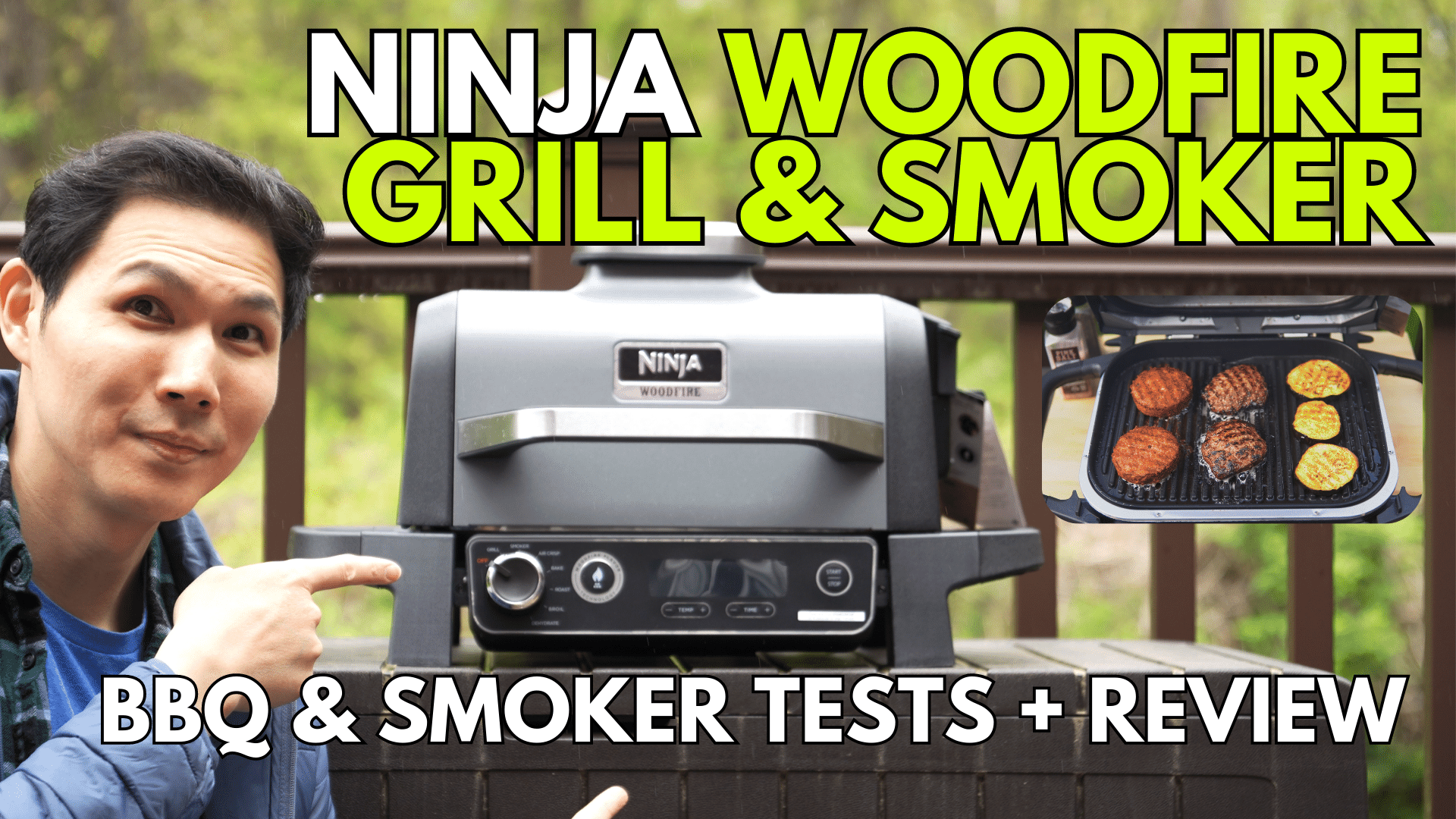 Watch NINJA WOODFIRE GRILL & SMOKER - BBQ & SMOKER Tests // WATCH on ...