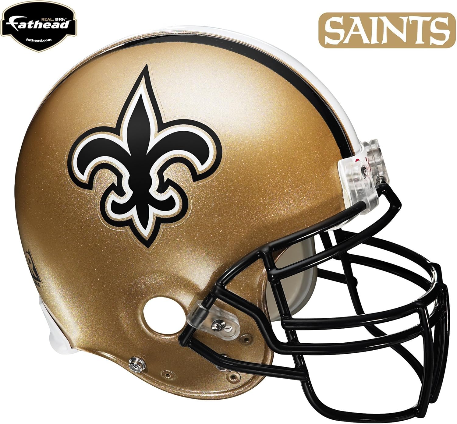 Amazon.com : Fathead NFL New Orleans Saints New Orleans Saints Helmet ...