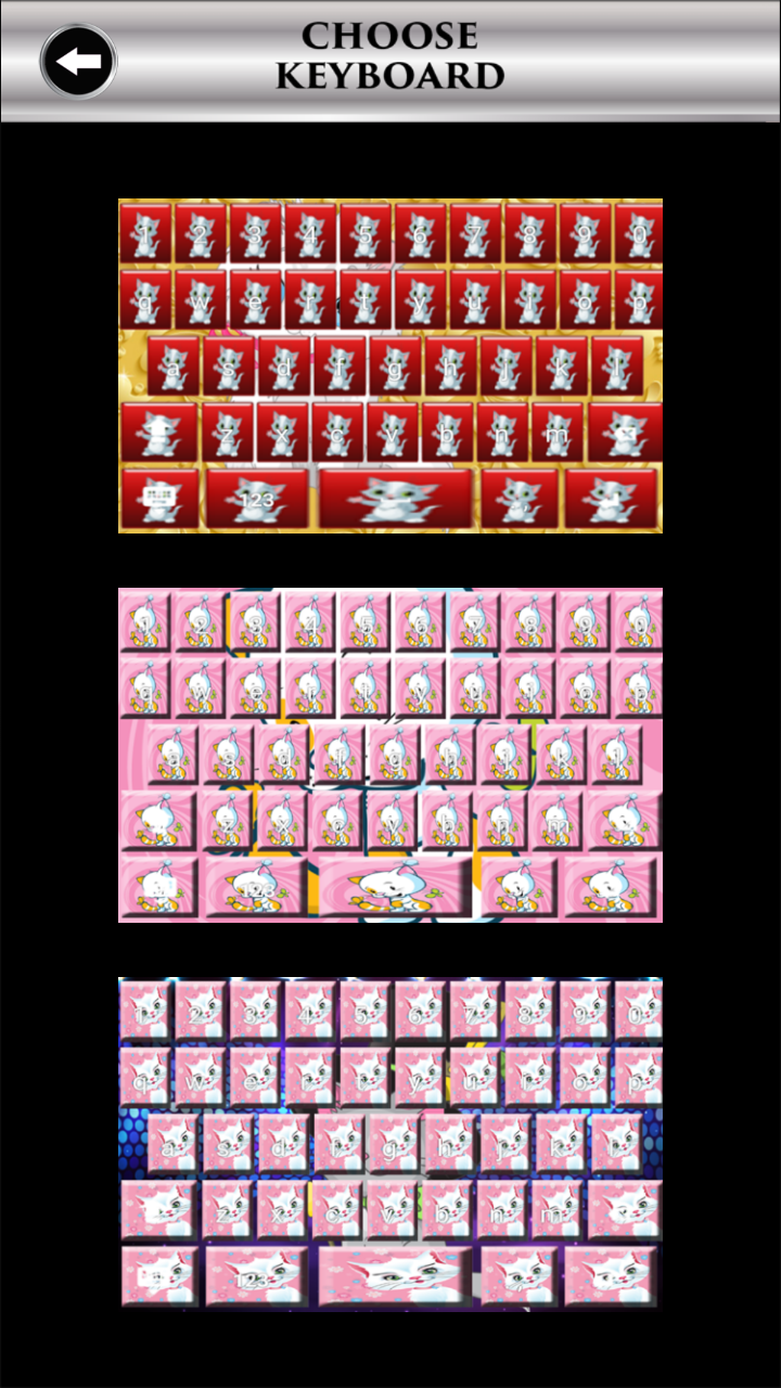 Lovely Kitty Keyboards - App on Amazon Appstore