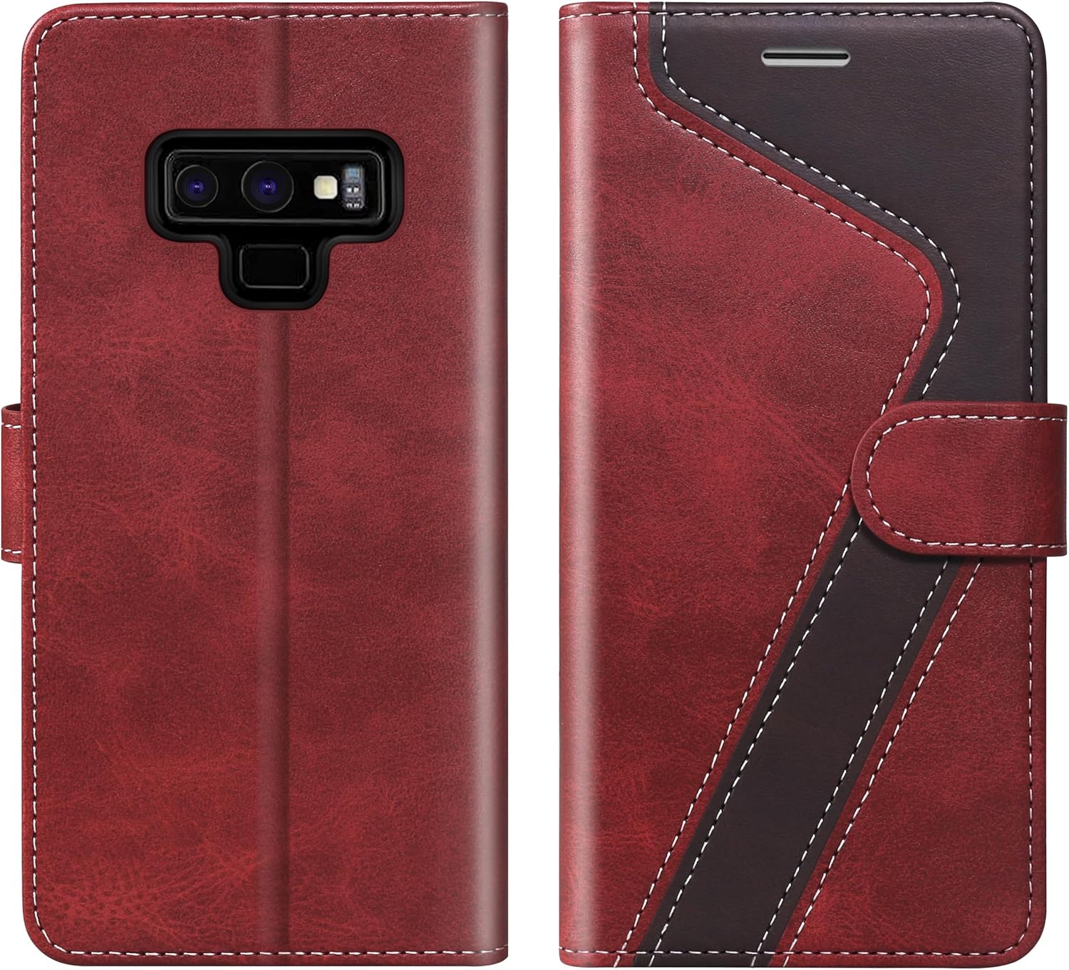 Amazon.com: CIVICASE for Samsung Galaxy Note 9 Wallet Case,RFID ...