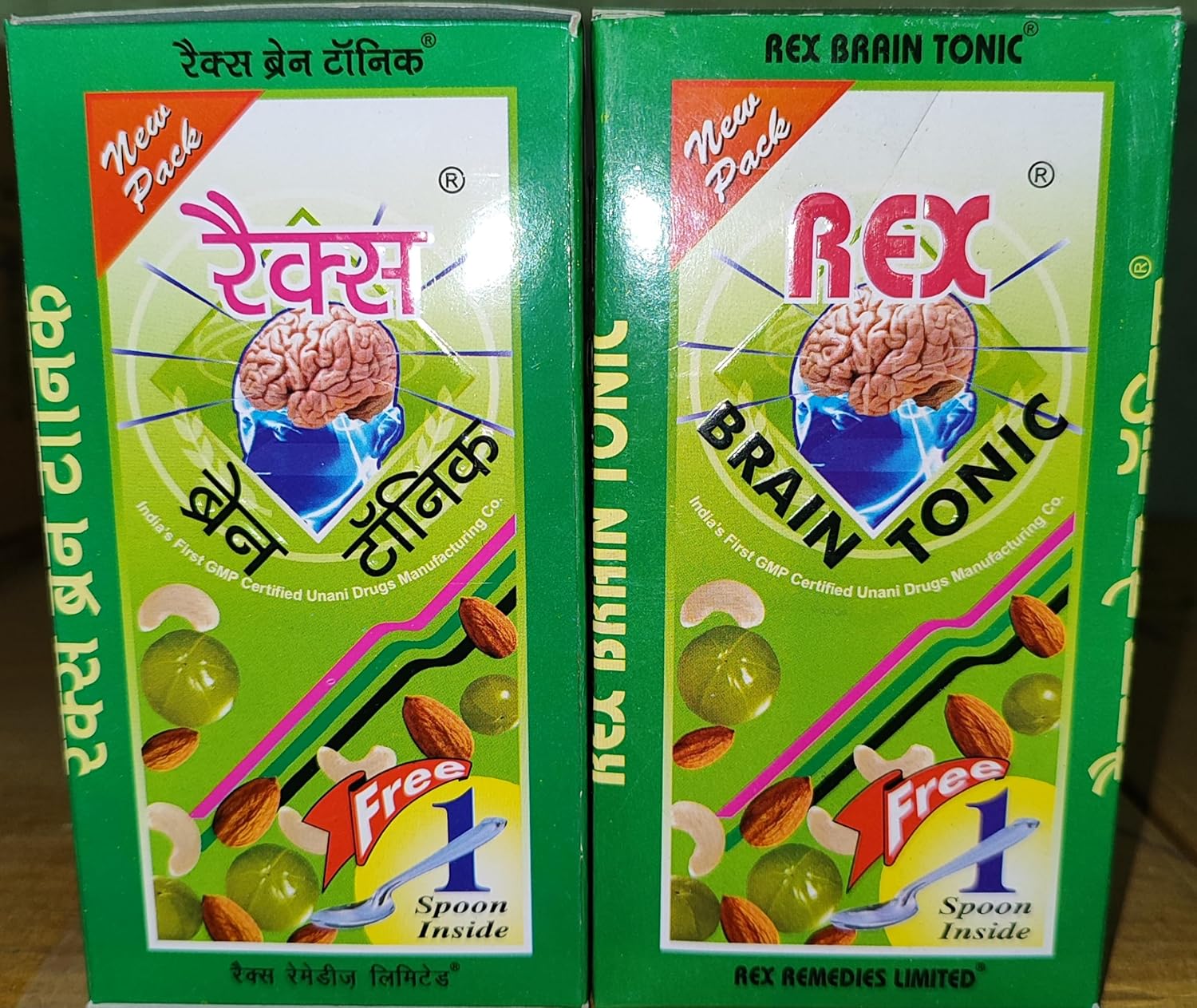 Buy Rex Brain Tonic pack of 2 Online at Low Prices in India - Amazon.in