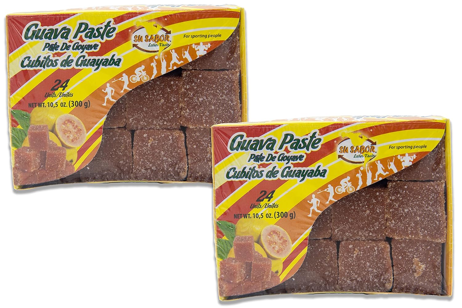 Amazon.com: VALUE 2-PACK - 2 Mini Cubitos Guava Paste Bundle - Includes ...