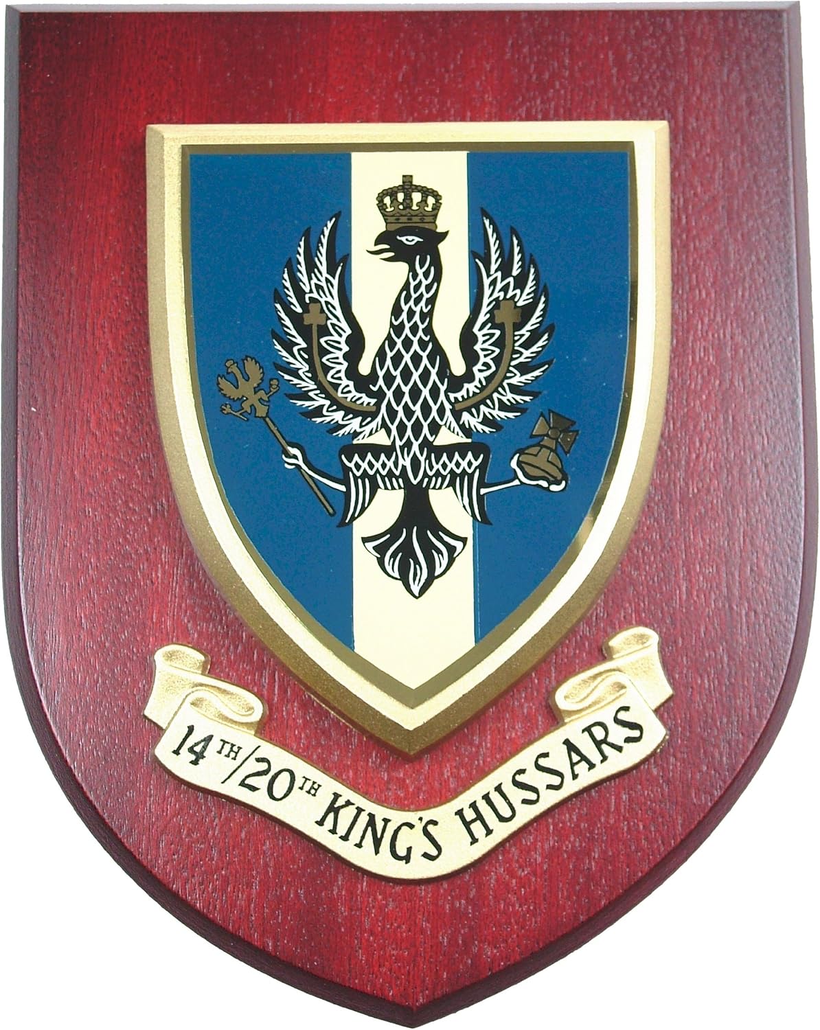 14th / 20th Kings Hussars Deluxe UK made Classic Veterans Wall/Mess ...