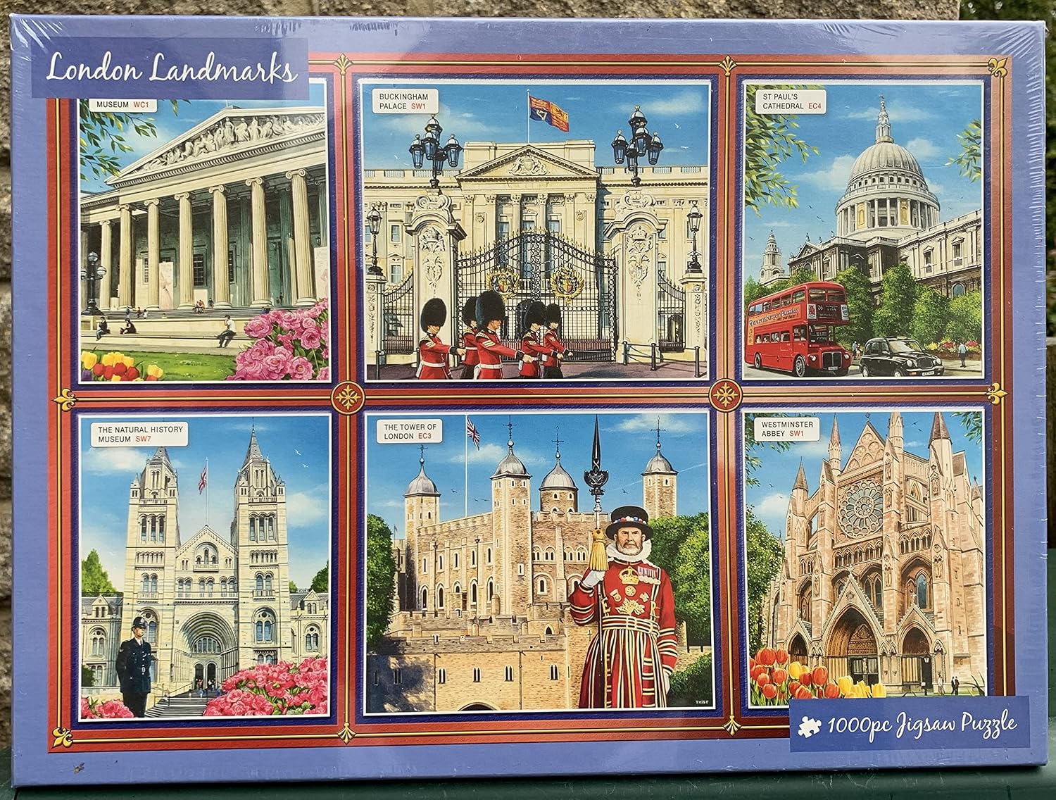 London Landmarks 1,000-Piece Jigsaw Puzzle – BigaMart