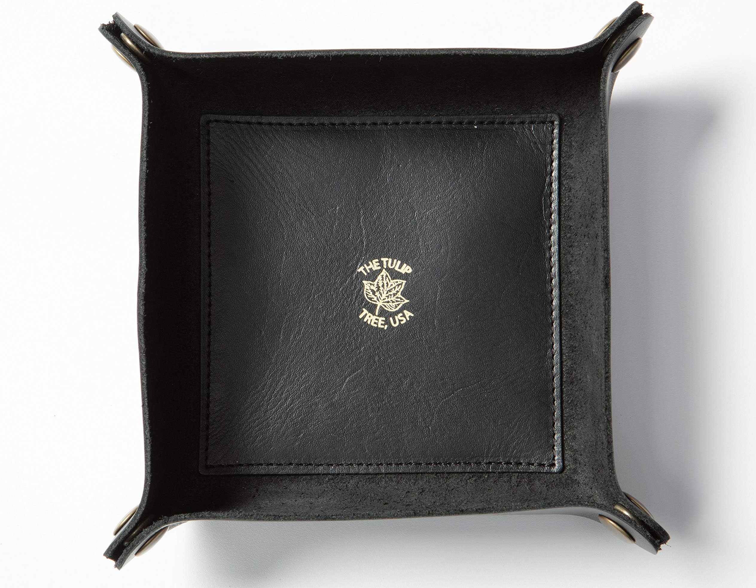Amazon.com: Leather Valet Tray,Premium Catchall Trays Foldable Jewelry ...