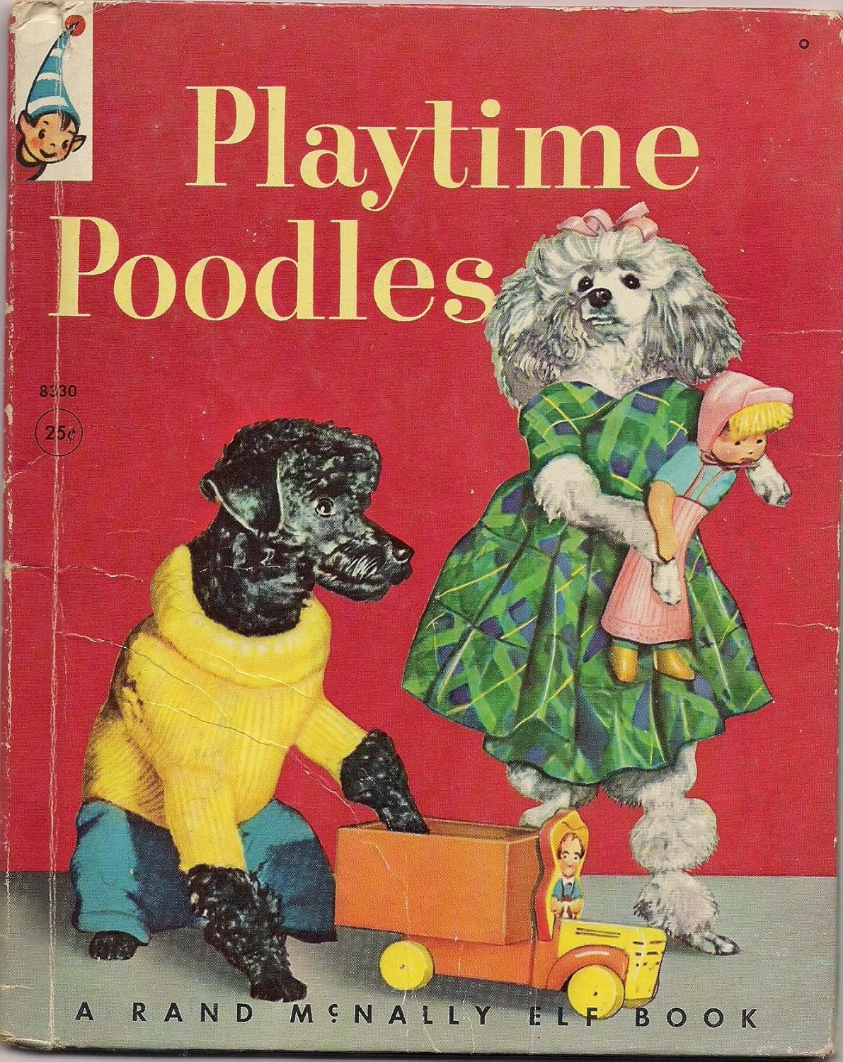 Elf Book #8330-Playtime Poodles-a Real Live Animal Book: Wing, Helen ...
