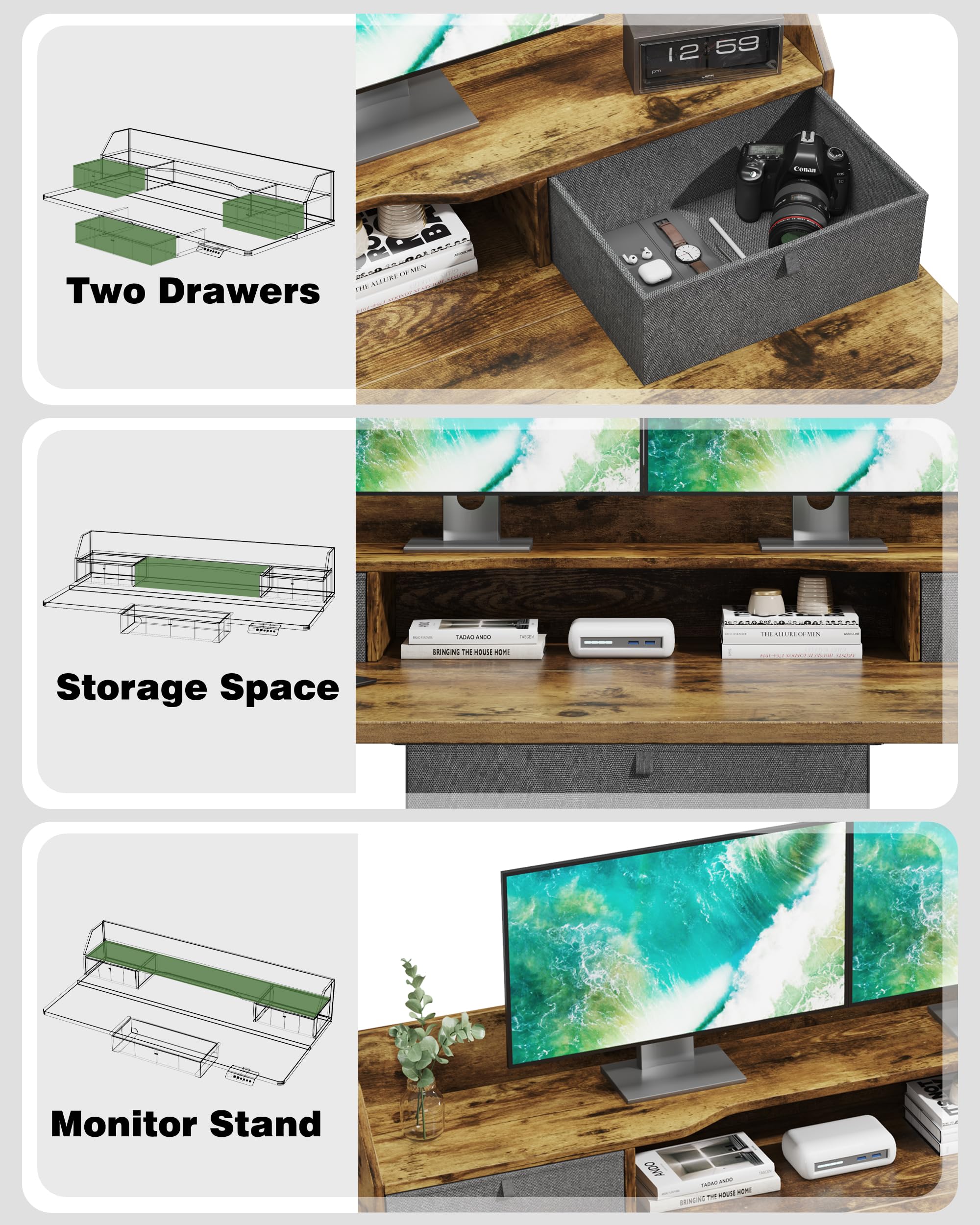 Snapklik.com : Shahoo Electric Standing Desk
