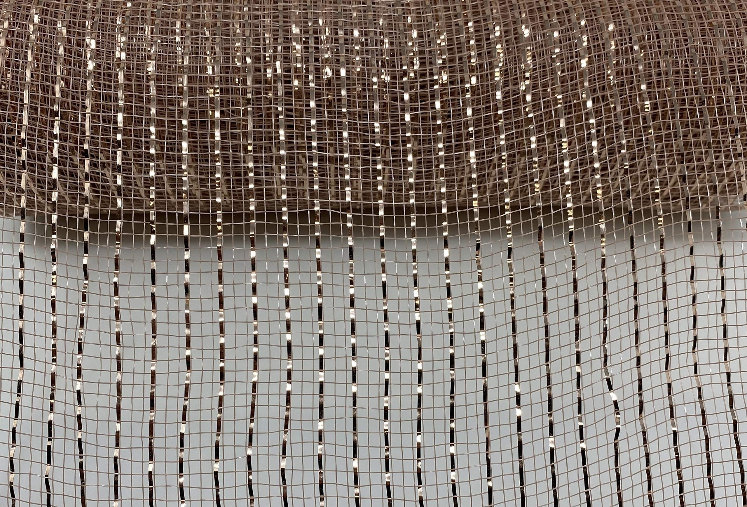 Amazon.com: Floral Supply Online - 10 inch x 30 feet Metallic Mesh ...