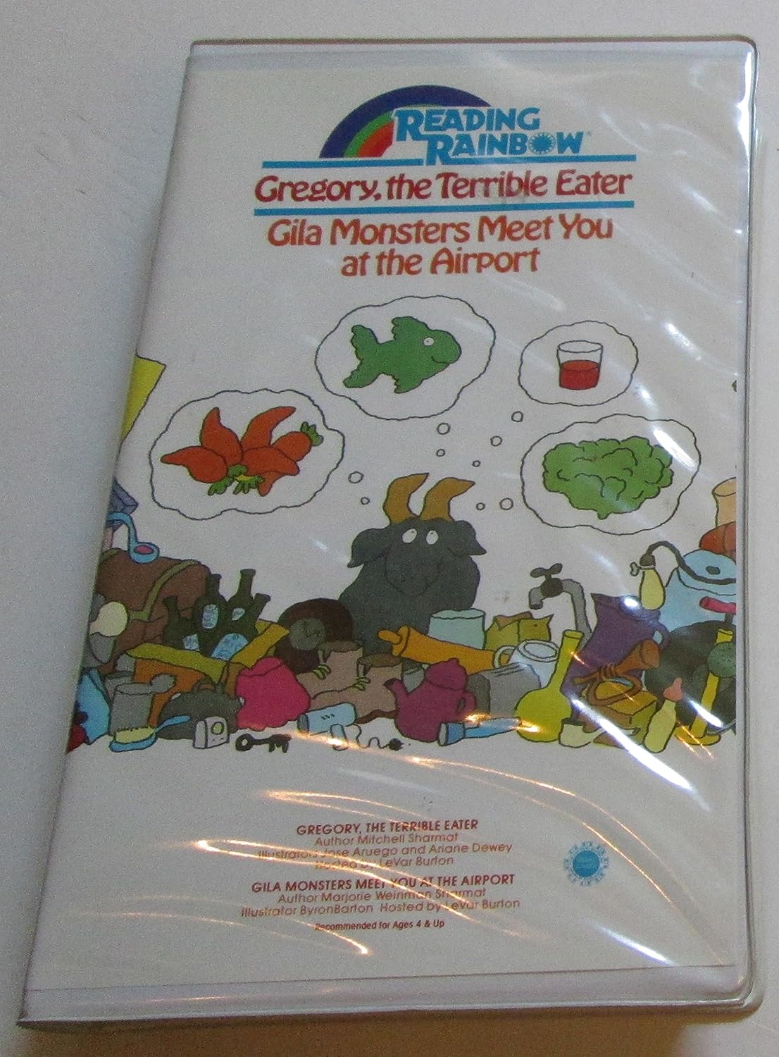 Amazon.com: Reading Rainbow - Gregory the Terrible Eater / Gila ...