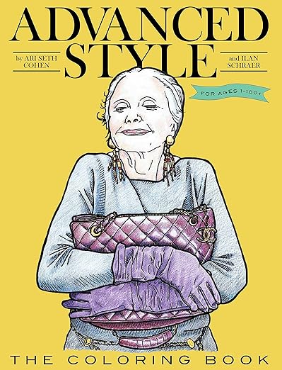 Amazon.com: Advanced Style The Coloring Book: 9781576876633: Cohen, Ari ...