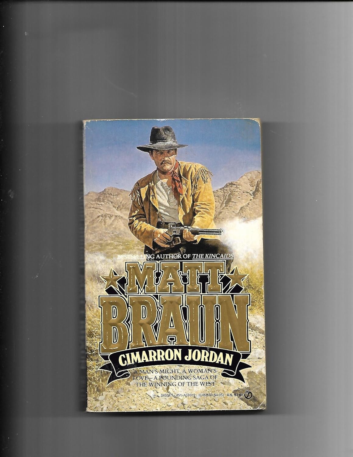 Cimarron Jordan: Matthew braun: 9780671440121: Amazon.com: Books
