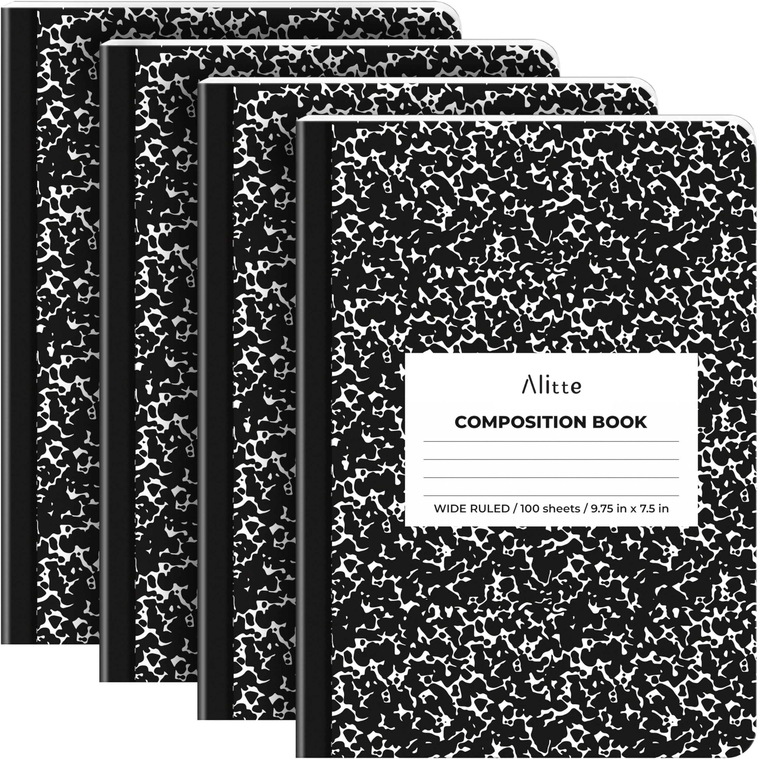Amazon.com : Mead Composition Notebook, 3 Pack, Wide Ruled Paper, 7-1/2 ...