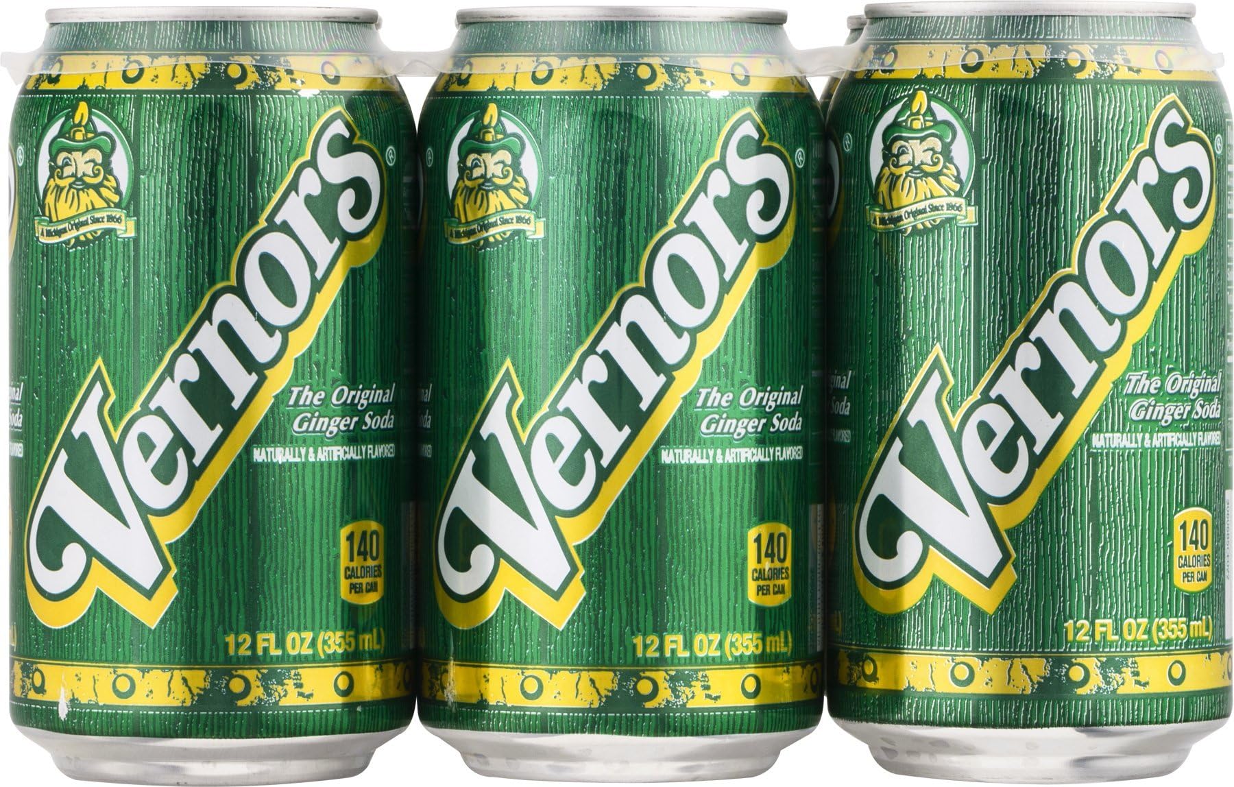 Amazon.com : Vernors Ginger Soda - 6 CT : Grocery & Gourmet Food