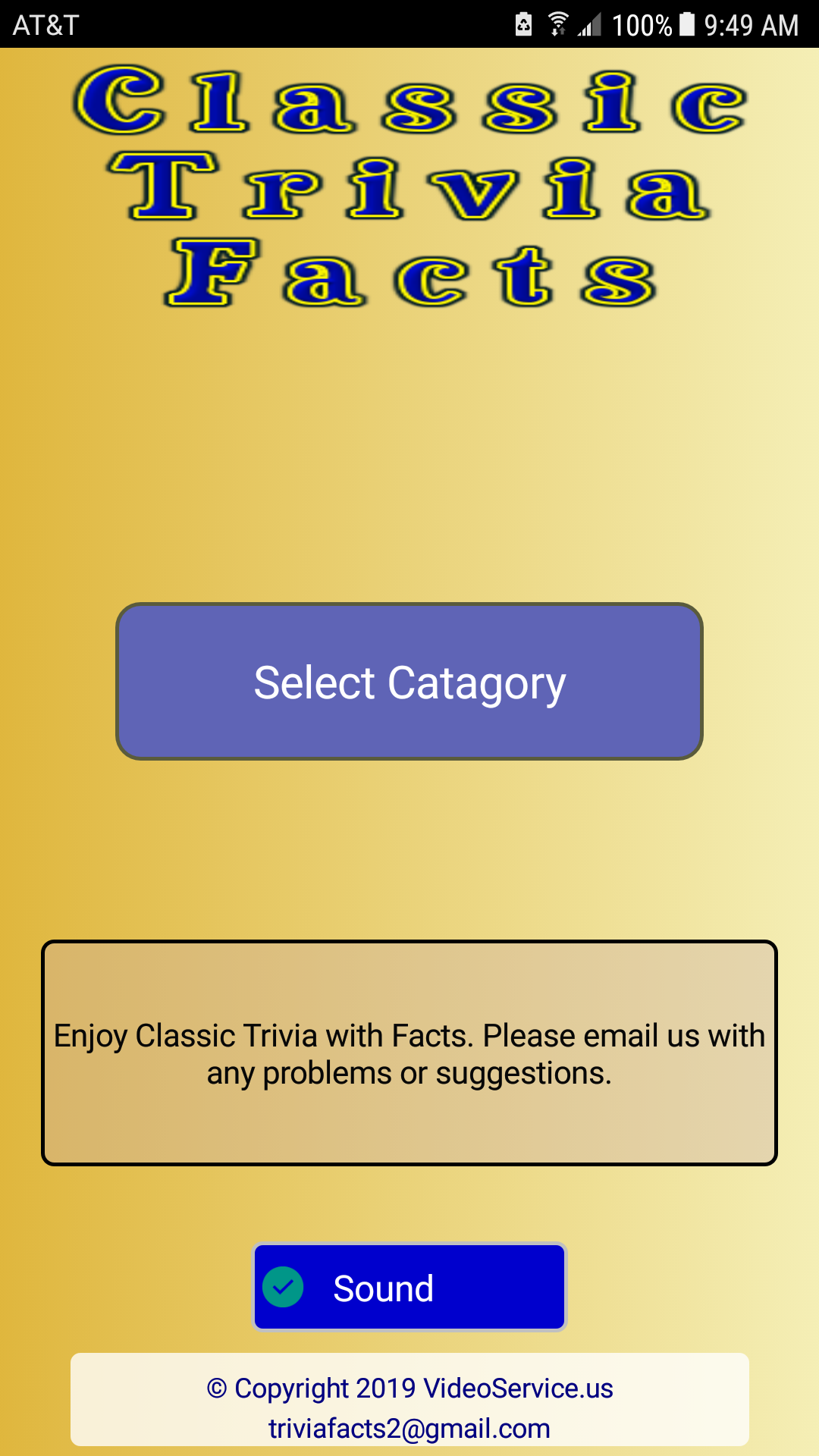 Classic Trivia Facts - App on Amazon Appstore