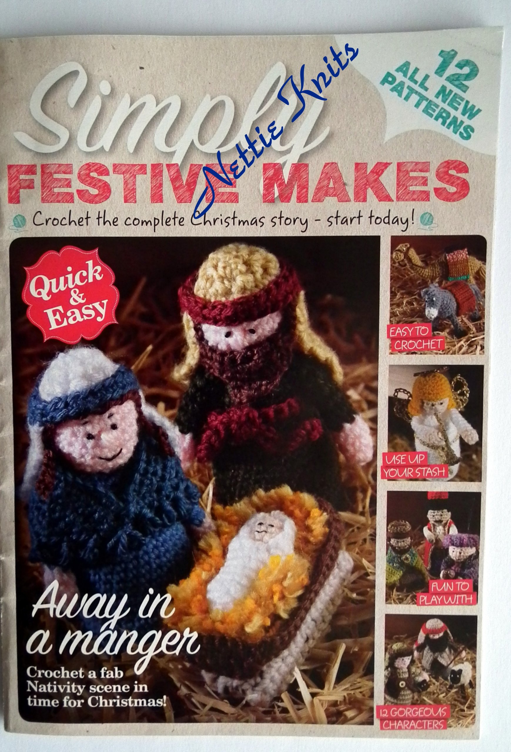 Simply Knitting Magazine Crochet Booklet Supplement : Simply Festive ...