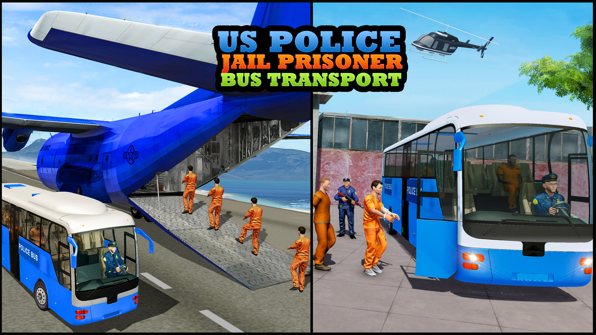 US Police Jail Prisoner Bus Transport Plane - App on the Amazon Appstore