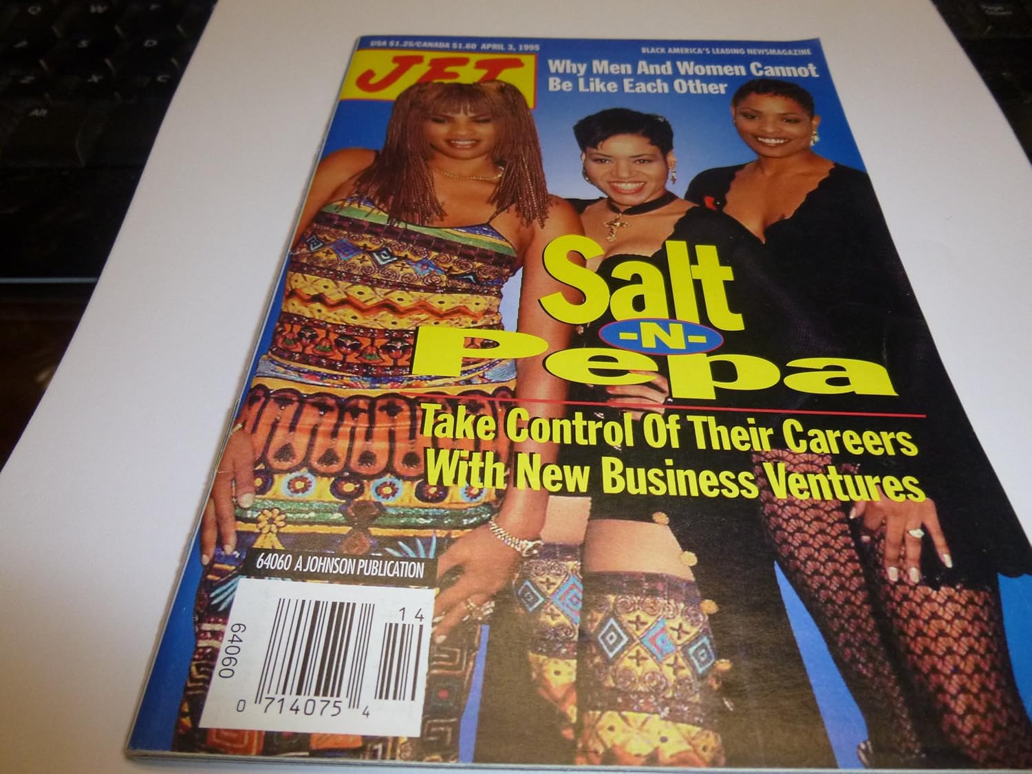 Jet Digest Magazine "Salt N Pepa" April 3, 1995: JET: Amazon.com: Books
