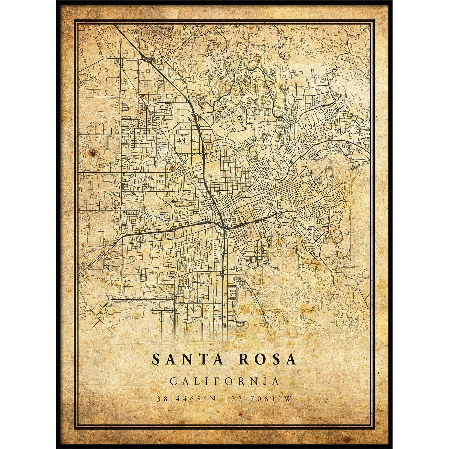 Google Map Santa Rosa