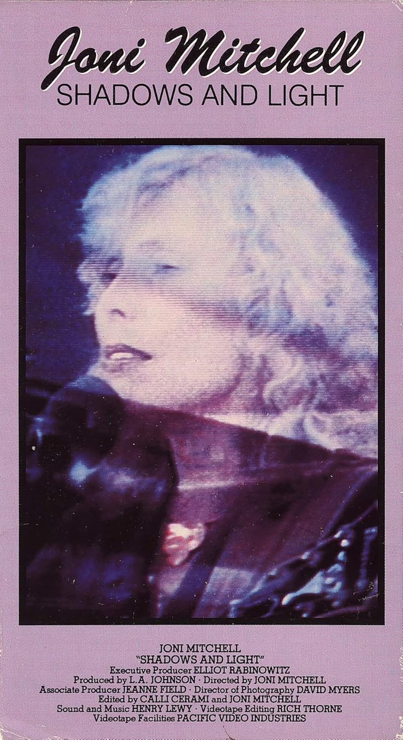 Amazon.co.jp: Shadows & Light [VHS] : Mitchell, Joni: DVD