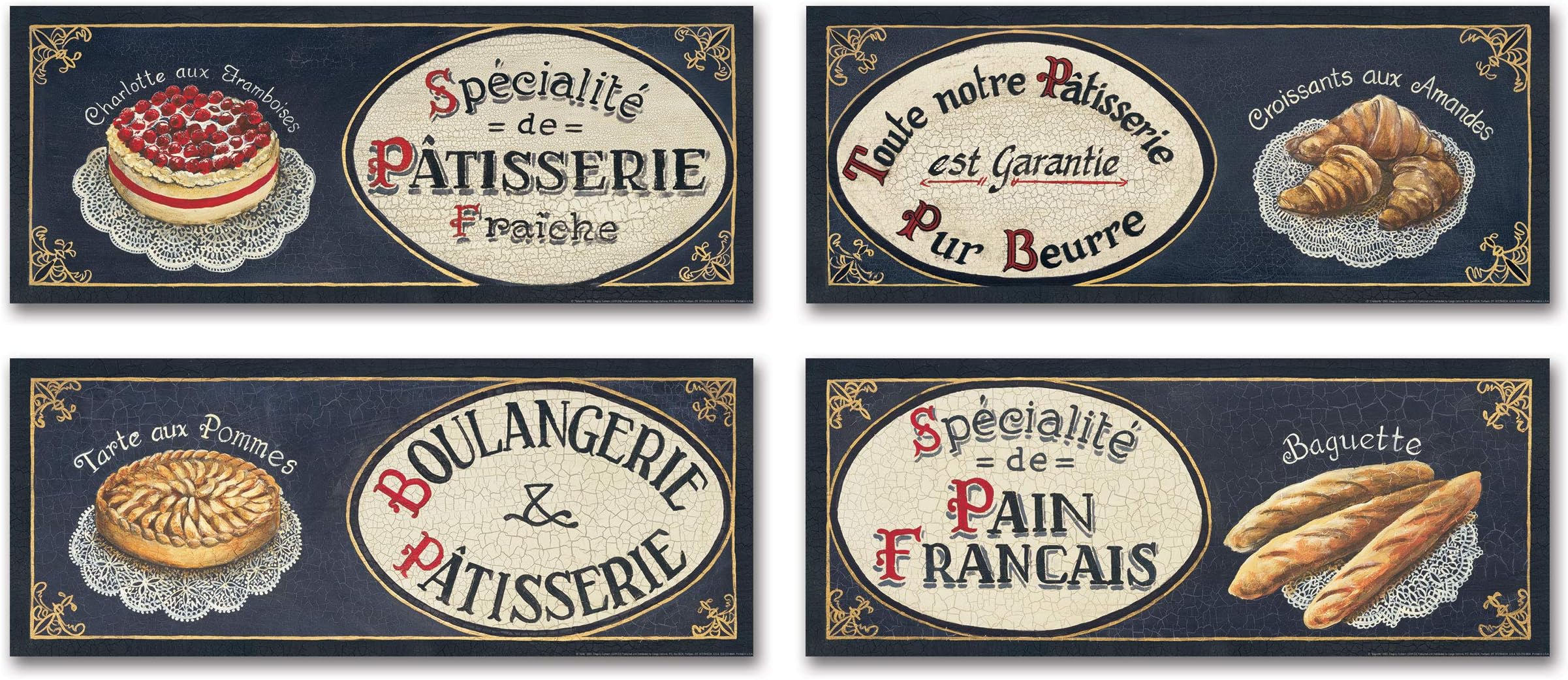Amazon.com: Gango Home Decor Parisian Sign French Boulangerie ...
