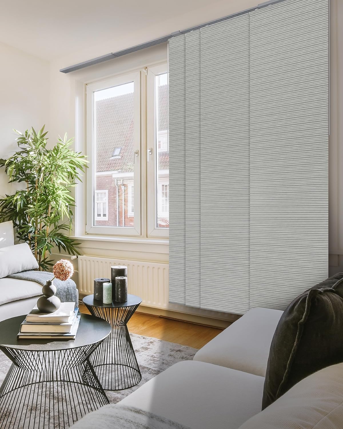 Amazon.com: GoDear Design 99.99% Blackout Adjustable Sliding Panel ...