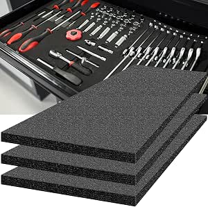 Amazon.com: ONREVA Tool Box Foam, 3Pack 48x24x1 inch, Foam Inserts for ...