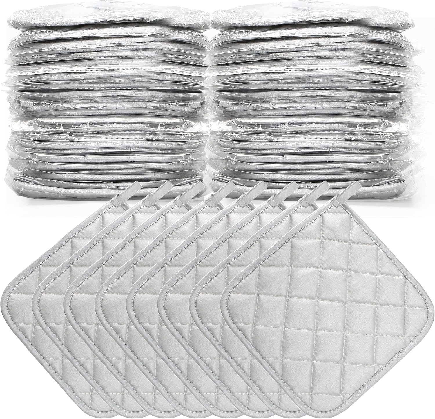 Amazon.com: 26PCS Pot Holders, Thick Mitts Square Hotpads, Cotton ...