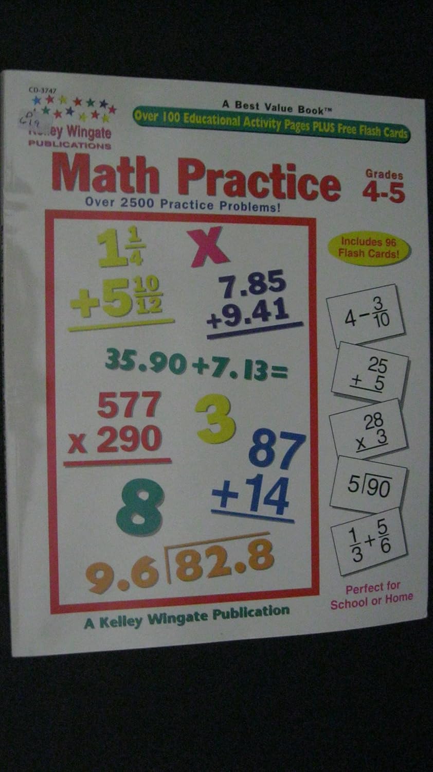 Amazon.com: Math Practice: 9780887245282: Wingate, Kelley: Books