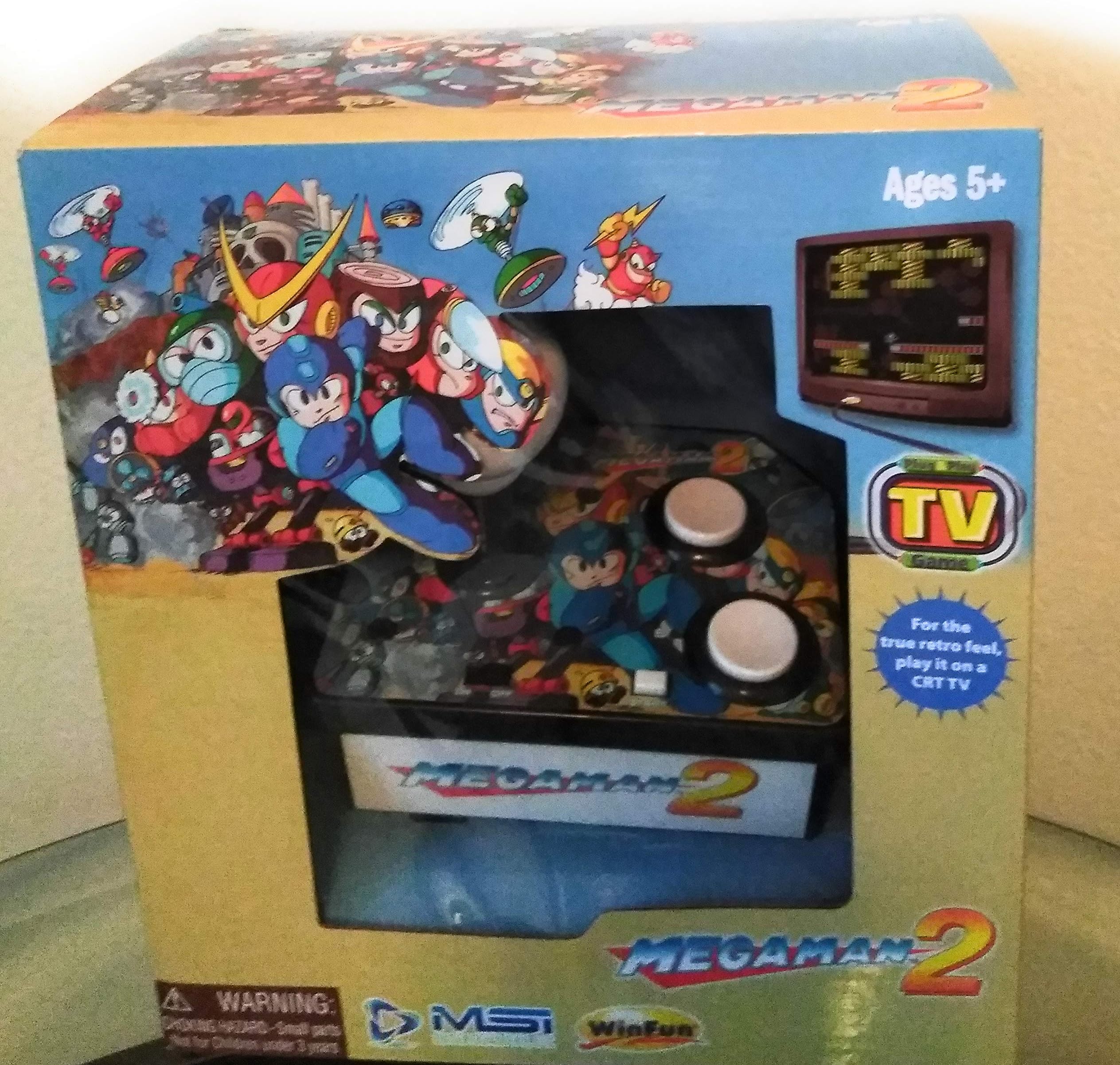 Amazon.com: MSi Megaman 2 TV Arcade Plug & Play : Toys & Games