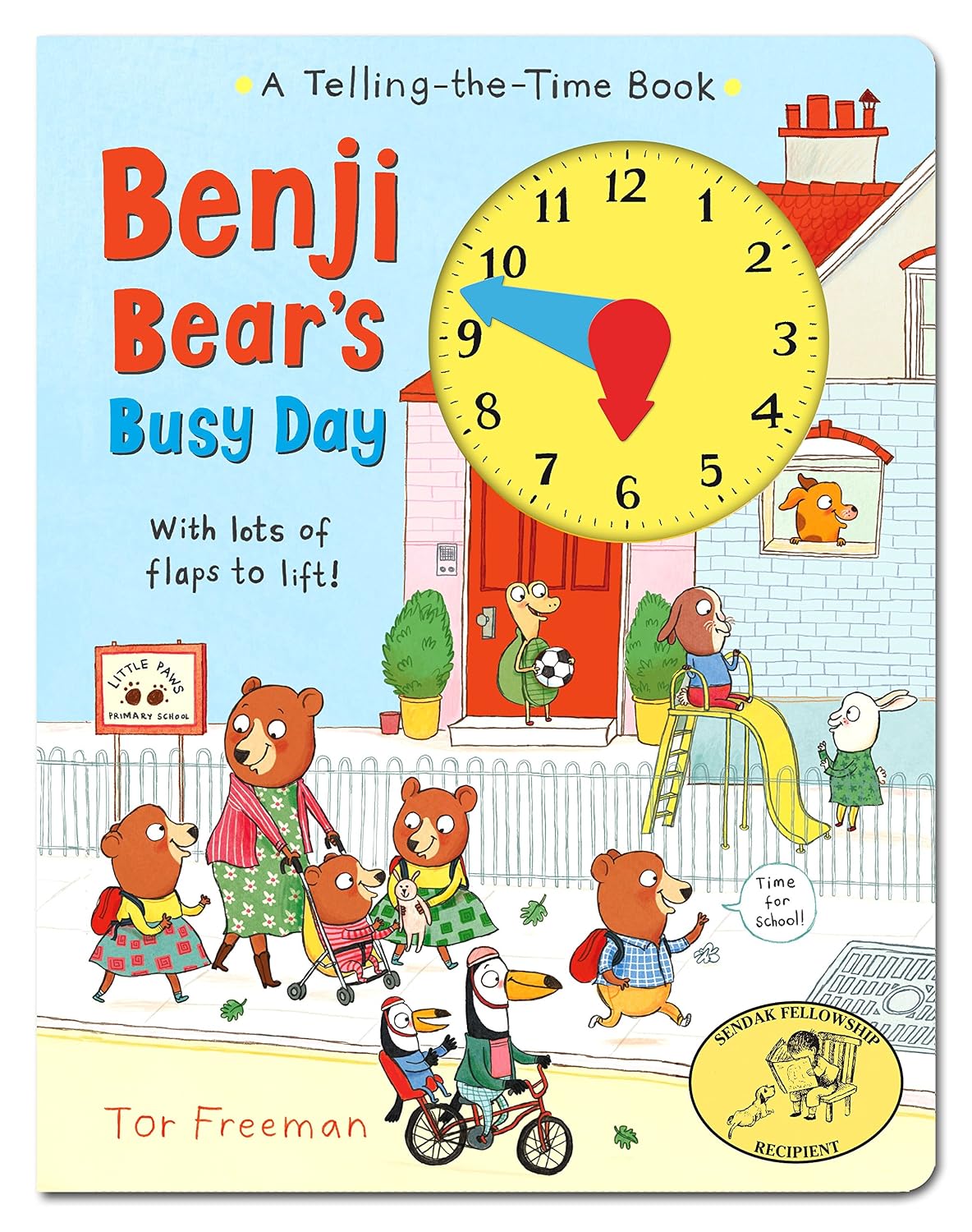 Benji Bear's Busy Day: A Telling the Time Book: Freeman, Tor ...