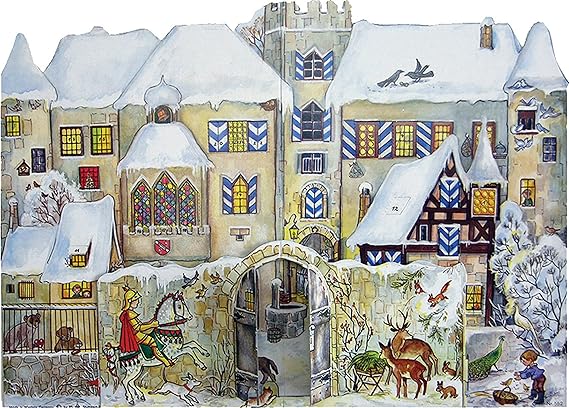 Amazon.com: Sellmer 3-D Castle Advent Calendar : Home & Kitchen