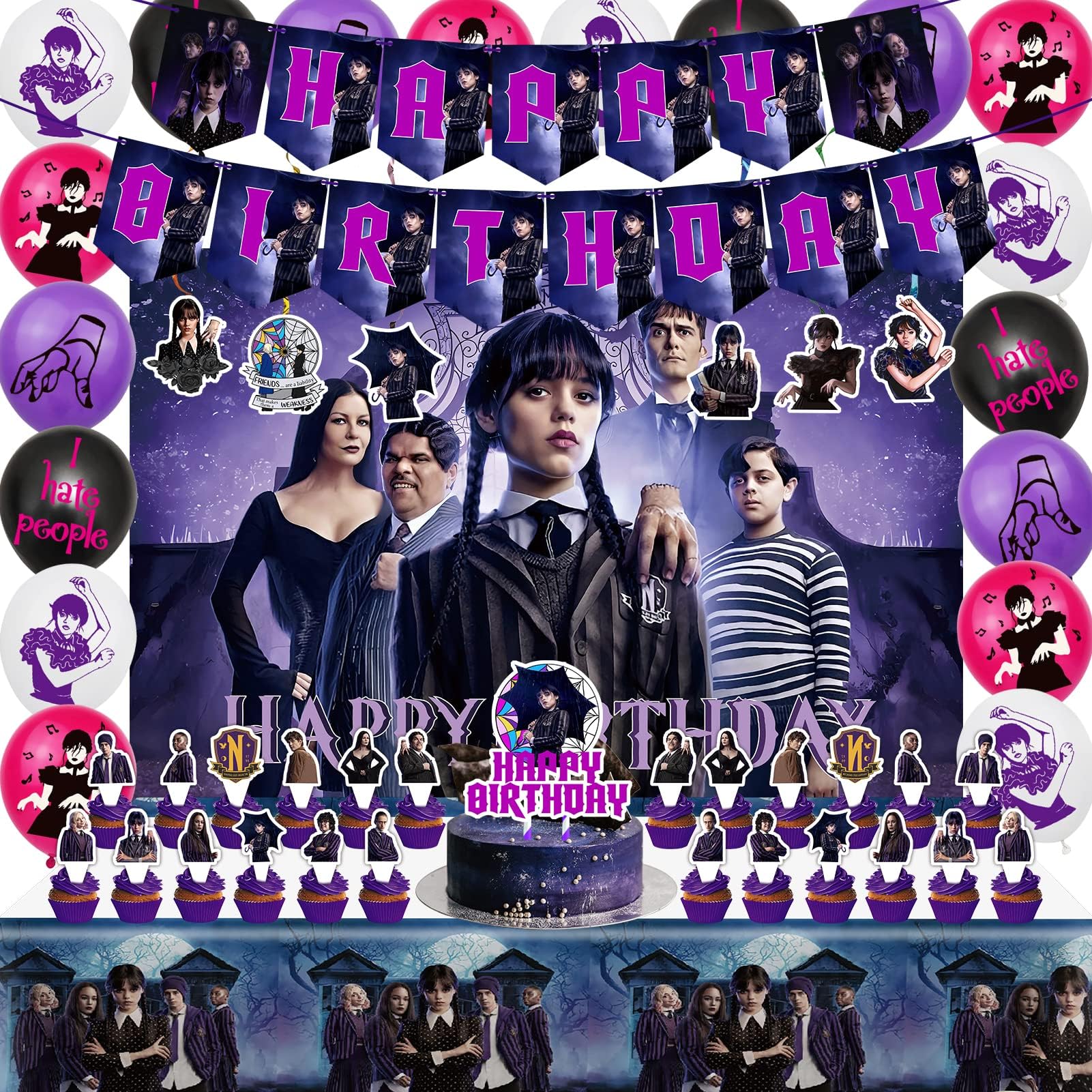 Amazon.com: Birthday Party Supplies, Birthday Style Party Decorations ...